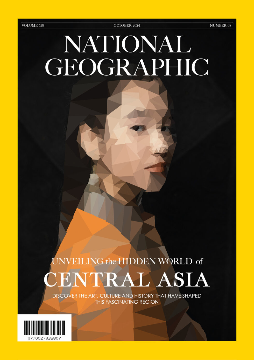 Low Poly Magazine Cover - absdesign.com.au